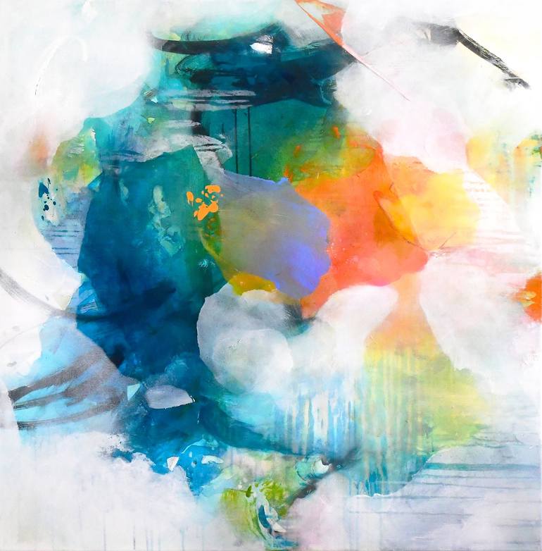 The roundabout Painting by Kirsten Handelmann | Saatchi Art