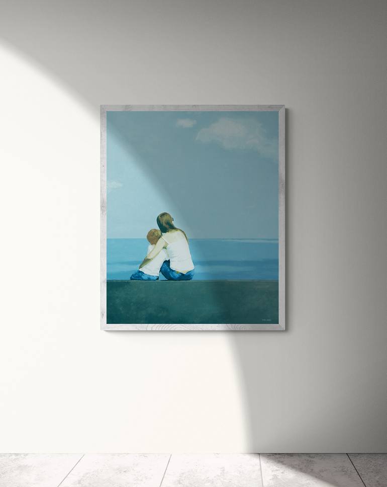 Praise of motherhood Painting by Daniel Gibert | Saatchi Art