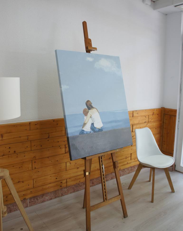 Praise of motherhood Painting by Daniel Gibert | Saatchi Art