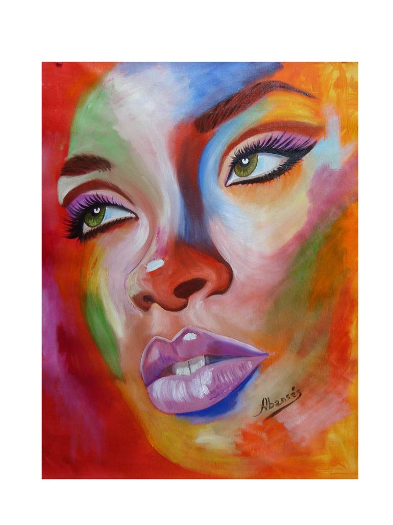 CHICA 3 Painting by Maria Azucena Abanses | Saatchi Art