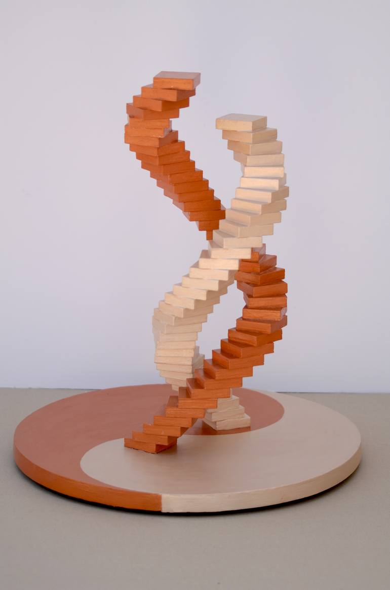 Yin & Yang Sculpture by Uri Cohen | Saatchi Art