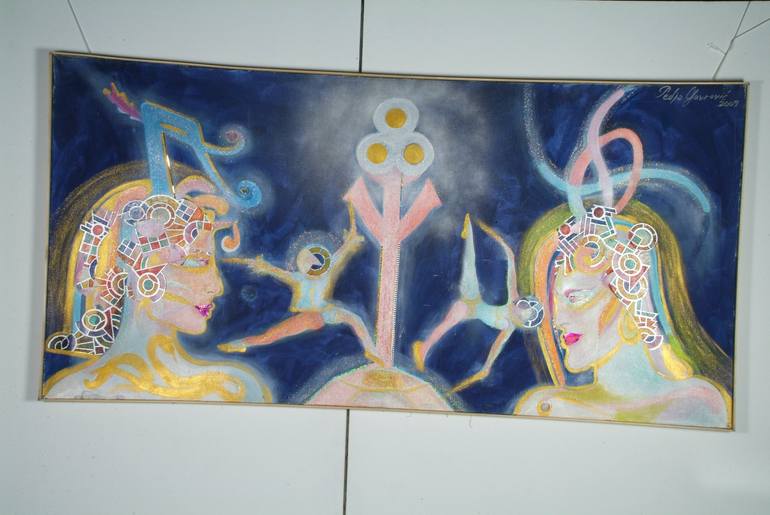 VASIONA I VASION , VASELJENA I VASELJEN,SPACESHE AND SPACEHE Painting ...