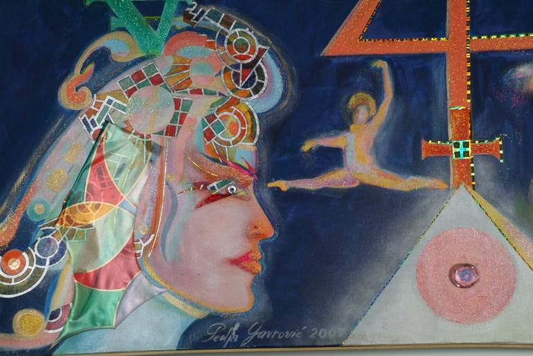 QWEEN OF SABA Painting by Pedja Gavrovic | Saatchi Art