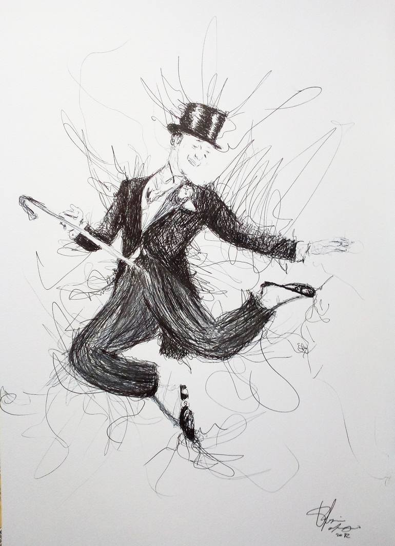 put on the ritz Drawing by Maurizio Puglisi | Saatchi Art