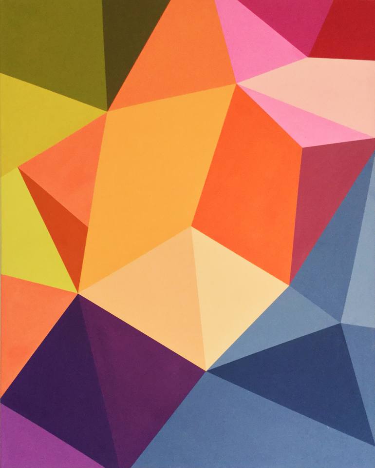 diamond life Painting by Constanze Kukulies | Saatchi Art