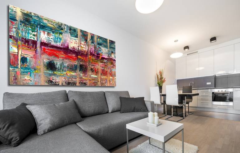 Angel factory Painting by William Stern | Saatchi Art