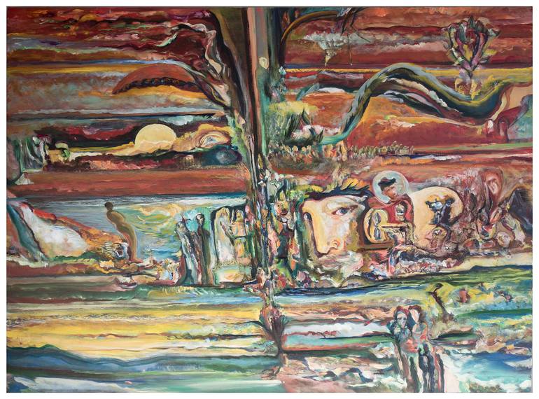 Night Vision Painting by Benjamin Kaleb-Levi | Saatchi Art