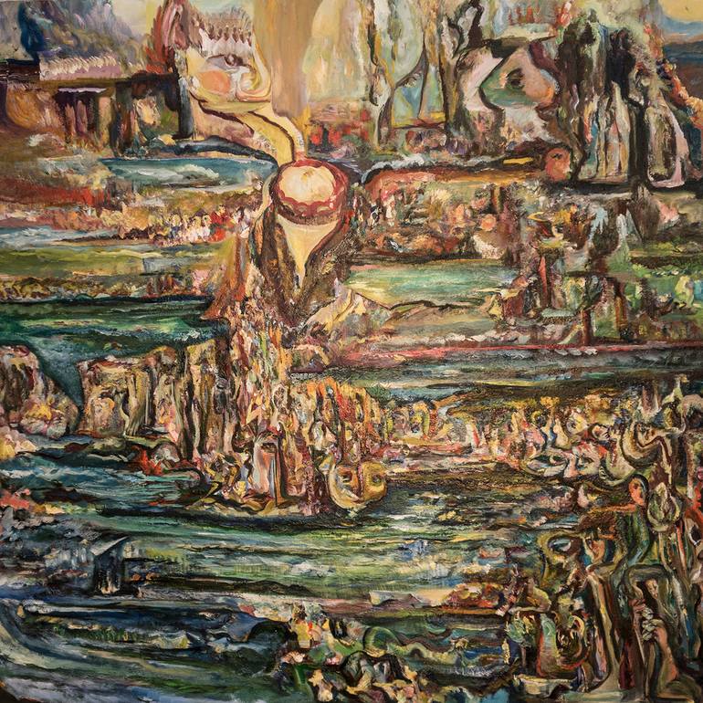 By Waters Painting by Benjamin Kaleb-Levi | Saatchi Art