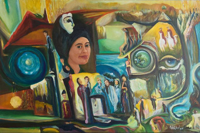 Heiress Painting by Benjamin Kaleb-Levi | Saatchi Art