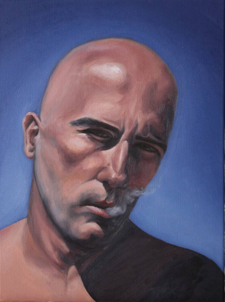 Ovidiu 3 Painting by Iulia Comsa | Saatchi Art