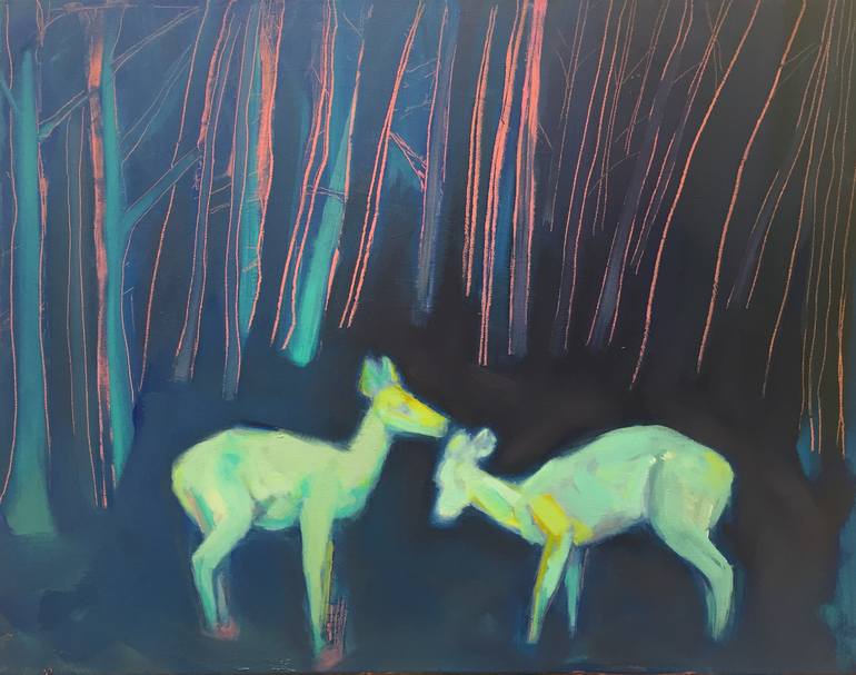 The clearing Painting by Kim Kimbro | Saatchi Art