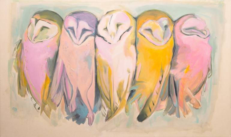 carry each other Painting by Kim Kimbro | Saatchi Art