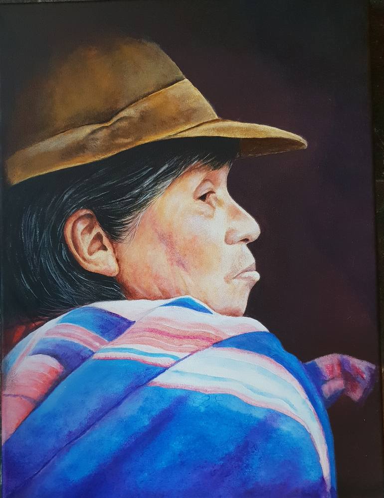 The Journey Painting by June Duncan | Saatchi Art