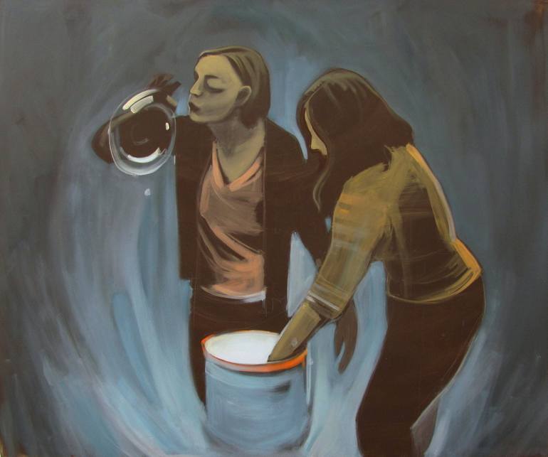 Prophetess Painting by Jakub Godziszewski | Saatchi Art