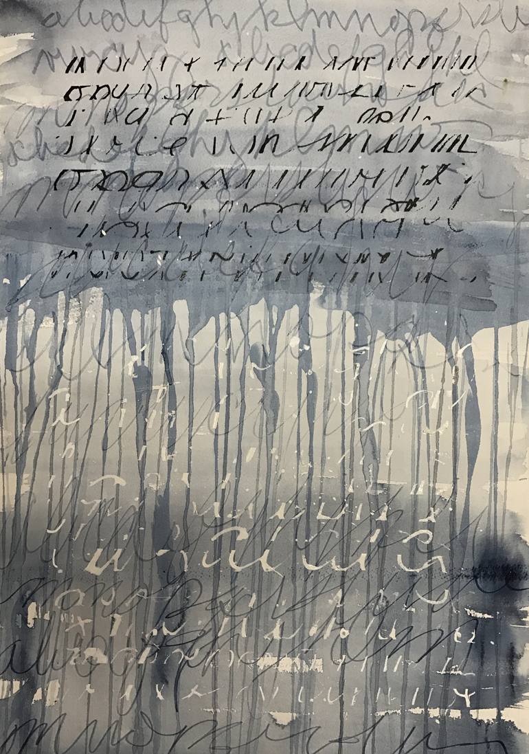 Cursive 6 Painting by Joyce Dunn | Saatchi Art