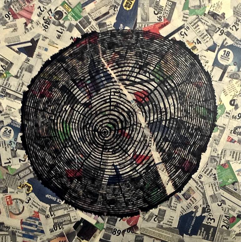 How Long Does It Take to Grow a Tree VII Painting by Michael Crouse ...