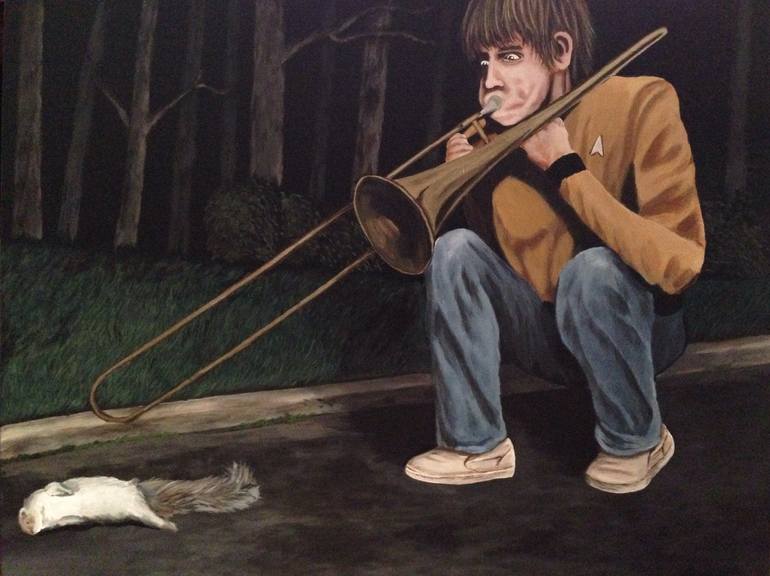 Losing Childhood Painting by Stephen Carter | Saatchi Art