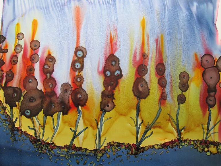 Flowers Painting by Susan Riha Parsley | Saatchi Art
