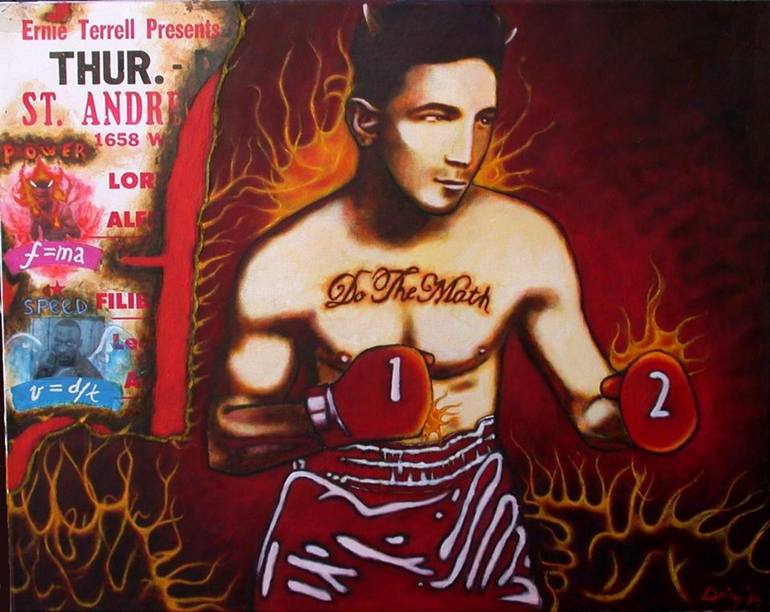 Do the Math Painting by Gary Dobry | Saatchi Art