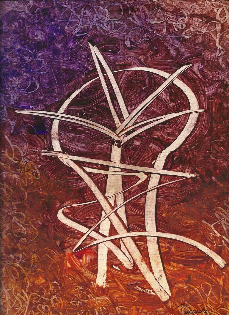 Símbolos #3 Painting by Amanda Mata | Saatchi Art