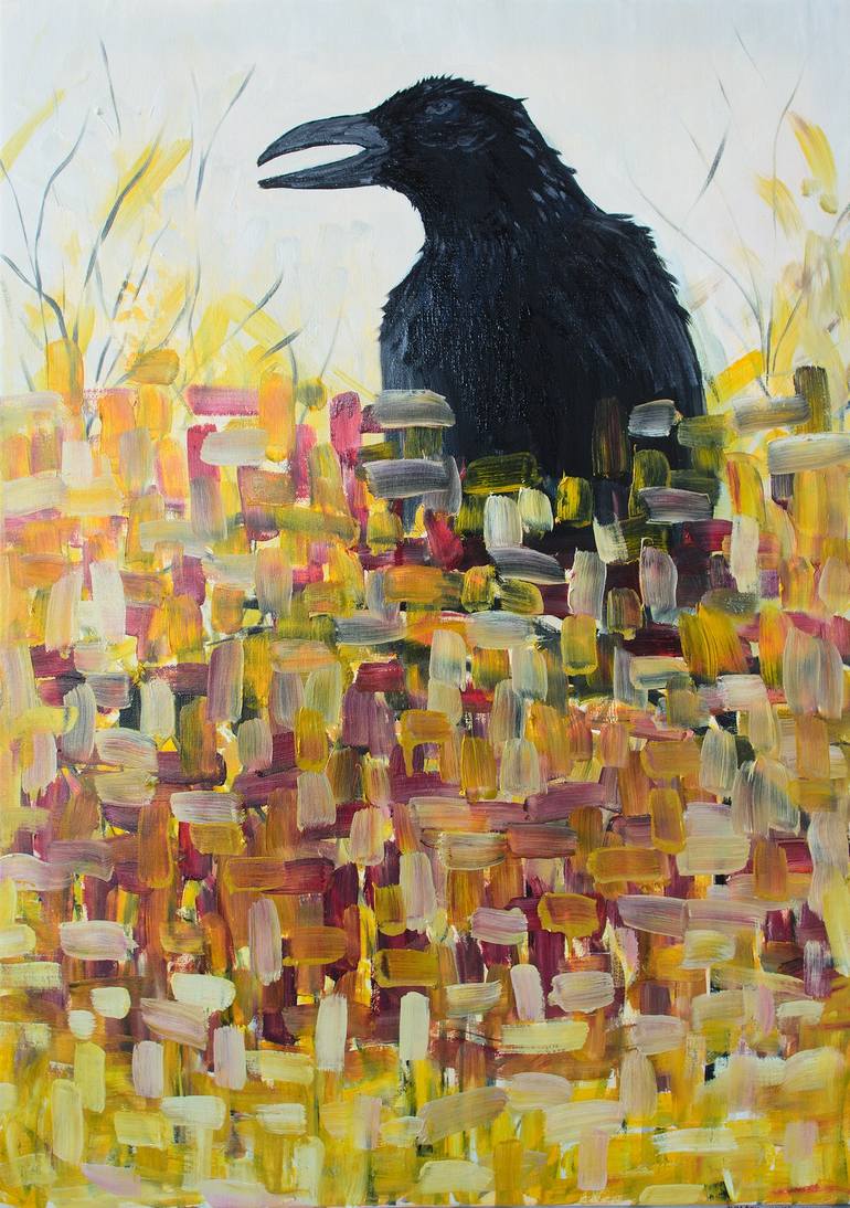 October Painting by Oleksandr Adariukov | Saatchi Art