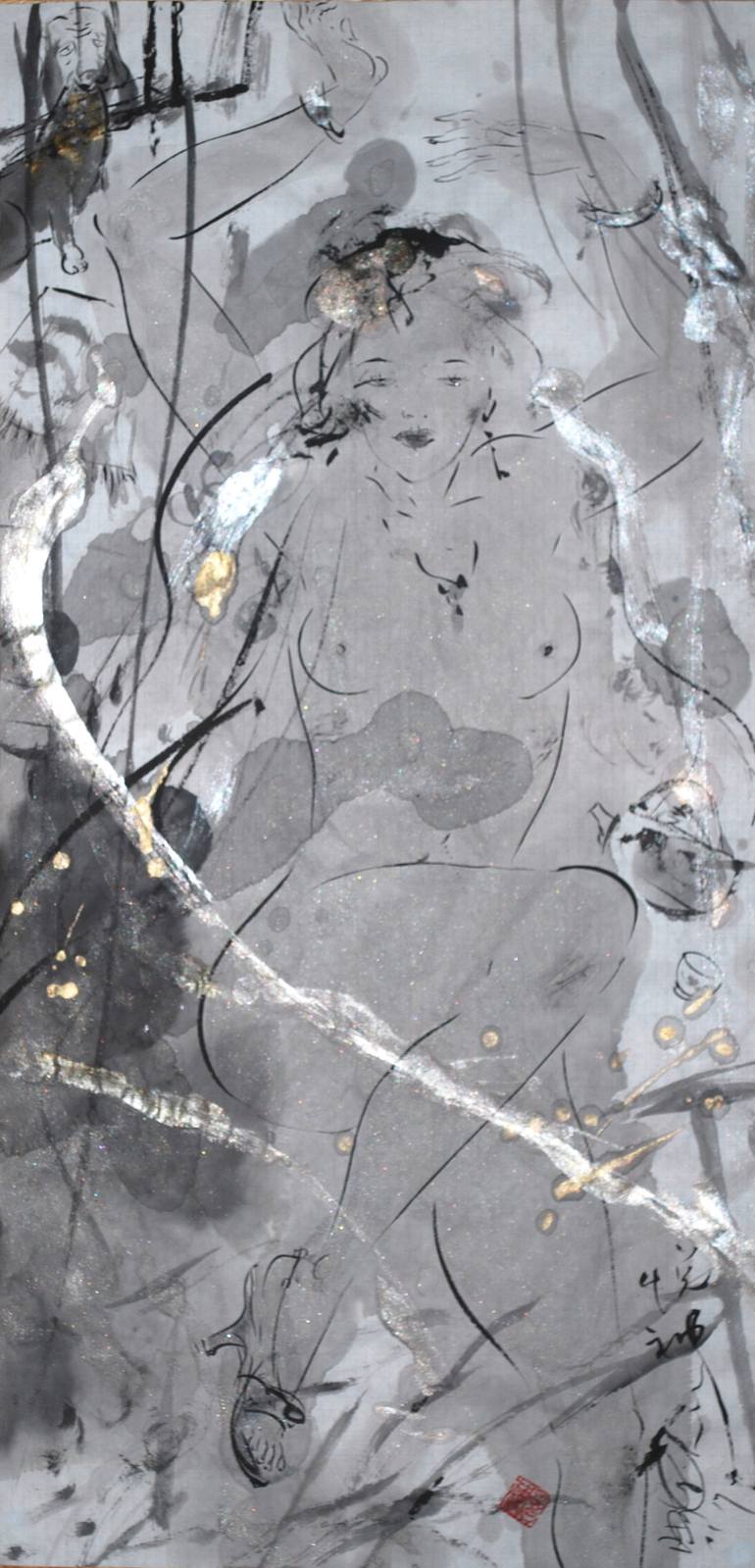 Cheerful Spirit Painting by Earthstone Chu | Saatchi Art