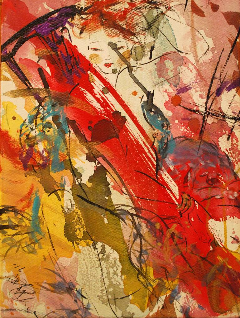 What's Reflection Painting by Earthstone Chu | Saatchi Art