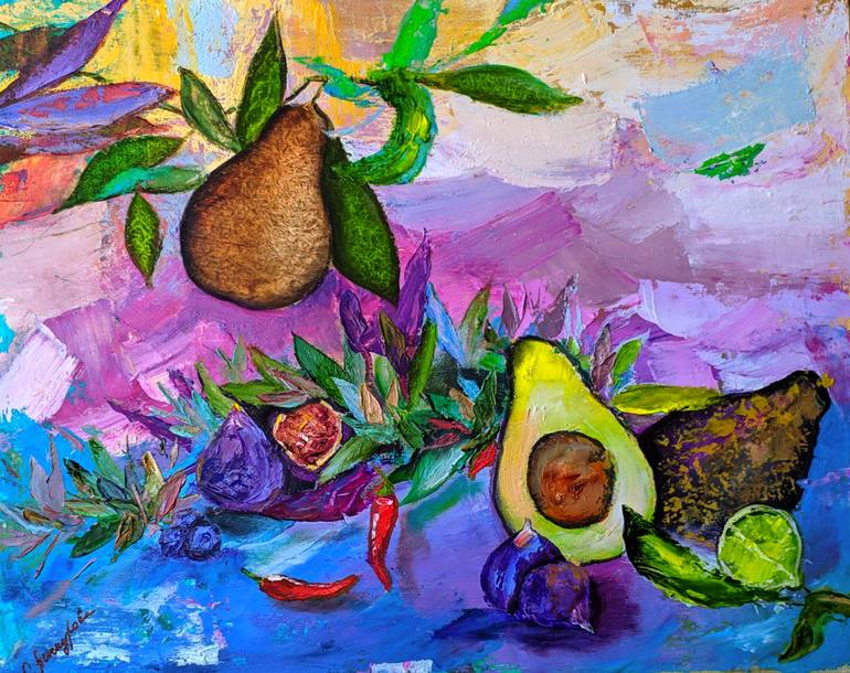 Shades of taste Painting by Olga Pichkoorova | Saatchi Art