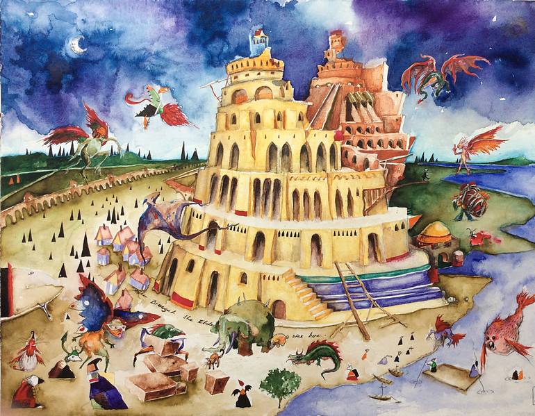 The Babel Tower: dialogues with Pieter Bruegel, The Elder Painting by ...