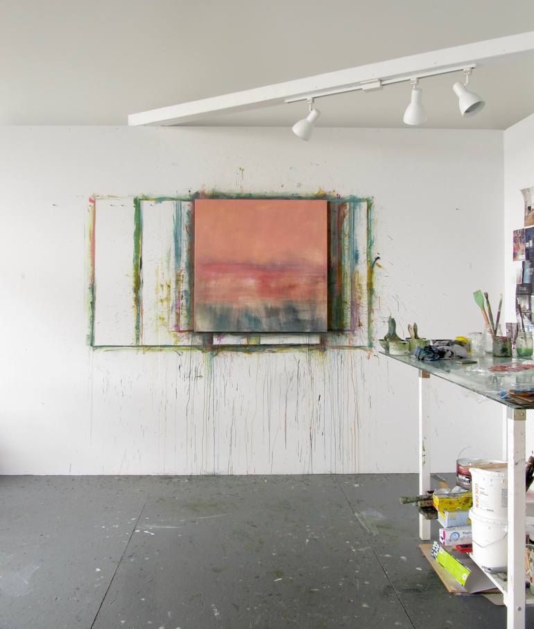 PINK SKY Painting by Kathleen McCarty | Saatchi Art