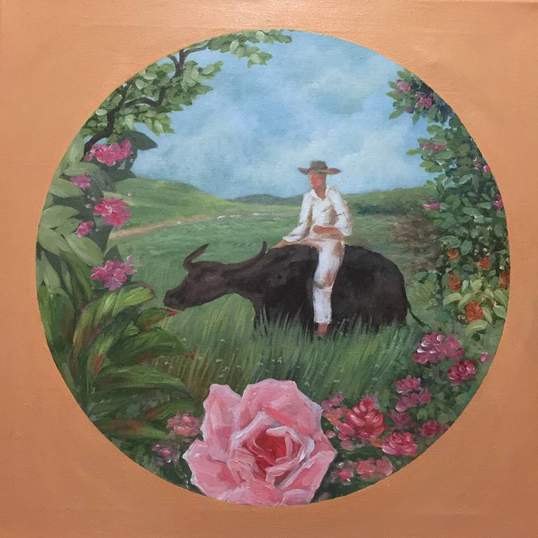 Self Sustaining Life 3 Painting by Larry Calderon | Saatchi Art