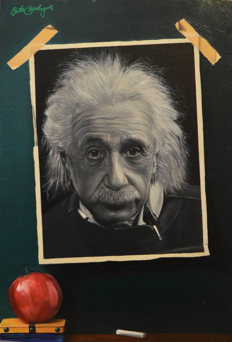 Physics 101 Painting by Peter Perlegas | Saatchi Art