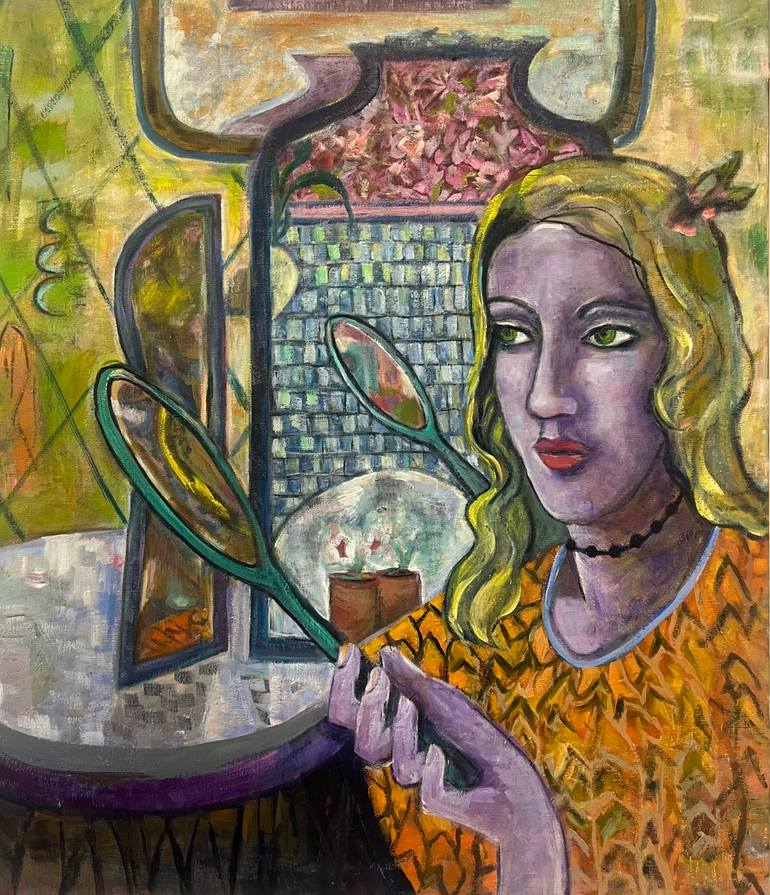 Only on the Outside Painting by Anne Mcneill-Pulati | Saatchi Art
