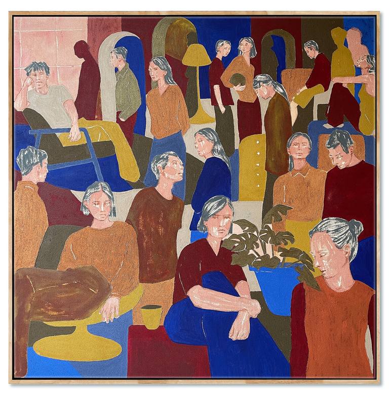 The Room No:205 Painting by Erna Ucar | Saatchi Art