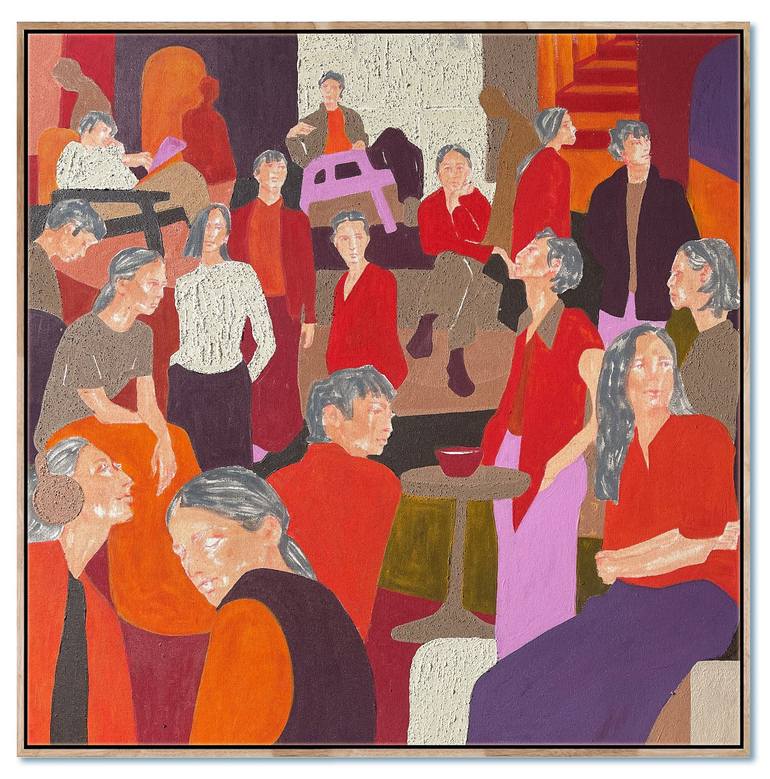 The Room No:220 Painting by Erna Ucar | Saatchi Art