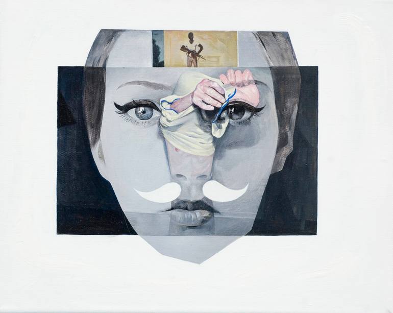 “Semiotic adventure” Painting by Reinis Liepa | Saatchi Art