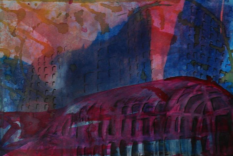 Crash Painting by Carol O Connor | Saatchi Art