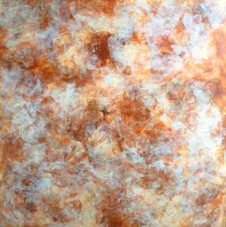 Amber Painting by Myriame Sarah Weiner | Saatchi Art