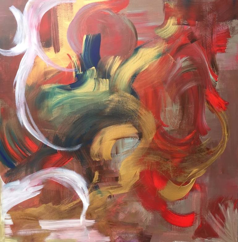 Lounge Painting by Dinara Omarova | Saatchi Art