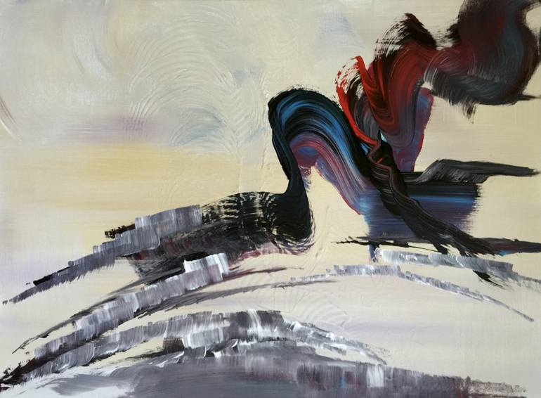 Untitled 250 Painting by Dinara Omarova | Saatchi Art