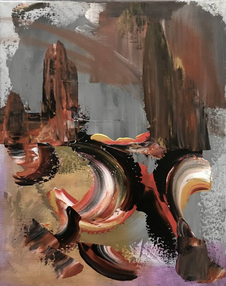 Bali Sand Painting by Dinara Omarova | Saatchi Art