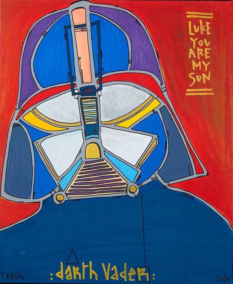 Darth Vader Painting by Tarek Ben Yakhlef | Saatchi Art