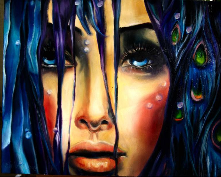 Immortal Painting by Em Kotoul | Saatchi Art