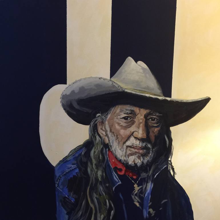 Willie gone graphic Painting by Lauri Jones | Saatchi Art