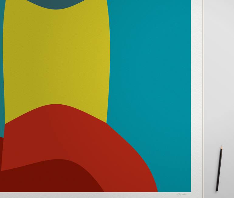 Le paysage abstrait II - Limited Edition of 25 Printmaking by Henri ...