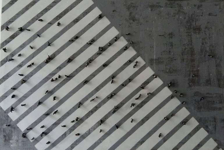 SHADOWS Painting by Merab Surviladze | Saatchi Art United Kingdom
