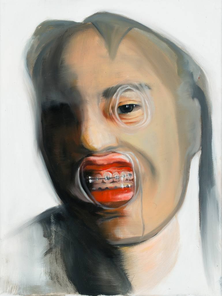Terror 026 Painting by Barbara Sipos | Saatchi Art