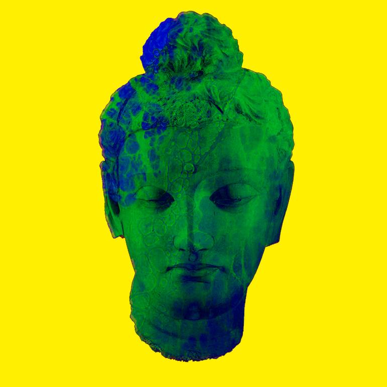 Buddha - Limited Edition of 1 Mixed Media by Manish Bhatt | Saatchi Art