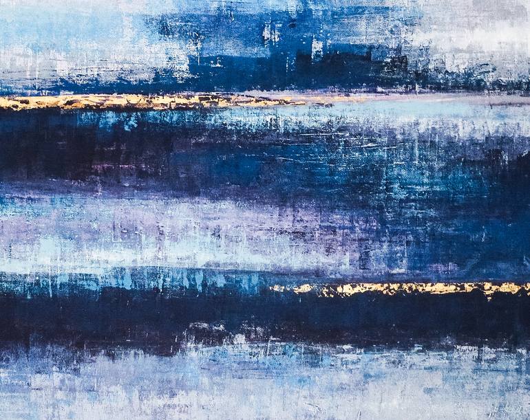 Mystic blue Painting by Hyunah Kim | Saatchi Art