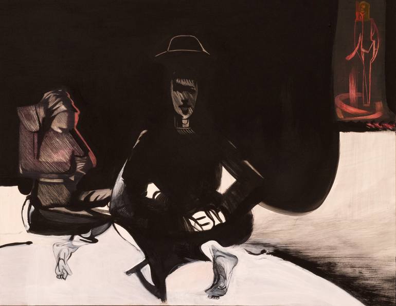 The Anti Colors Painting by Miles Lewis | Saatchi Art